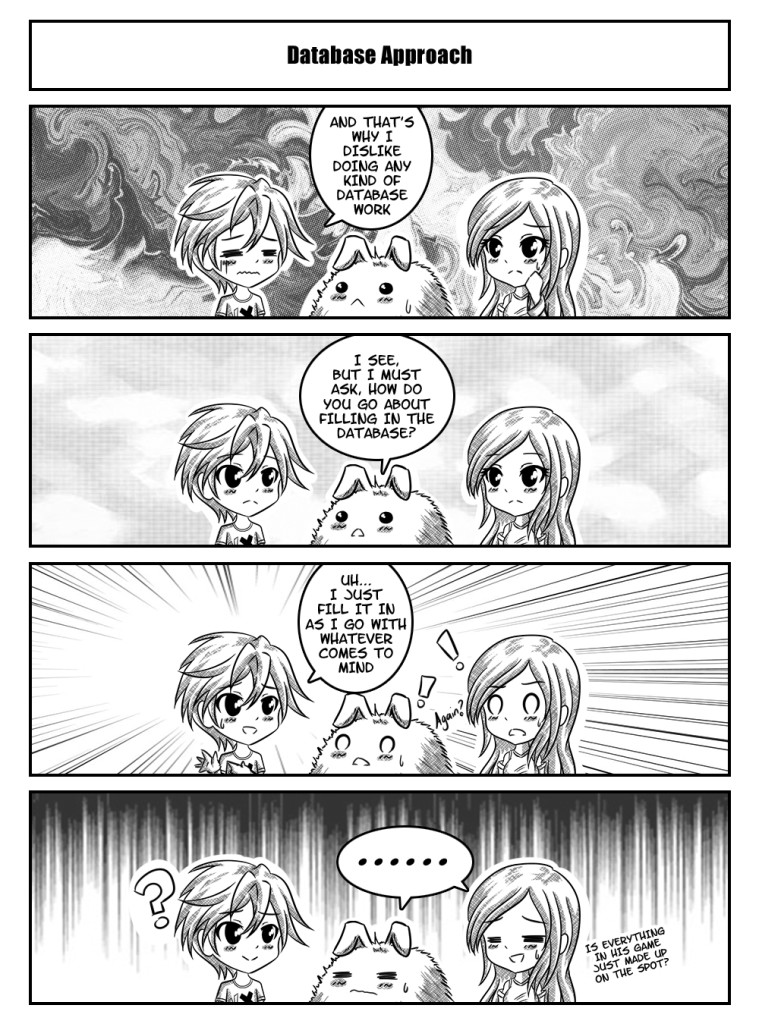 Comic – Let’s Make a Database – yanfly.moe
